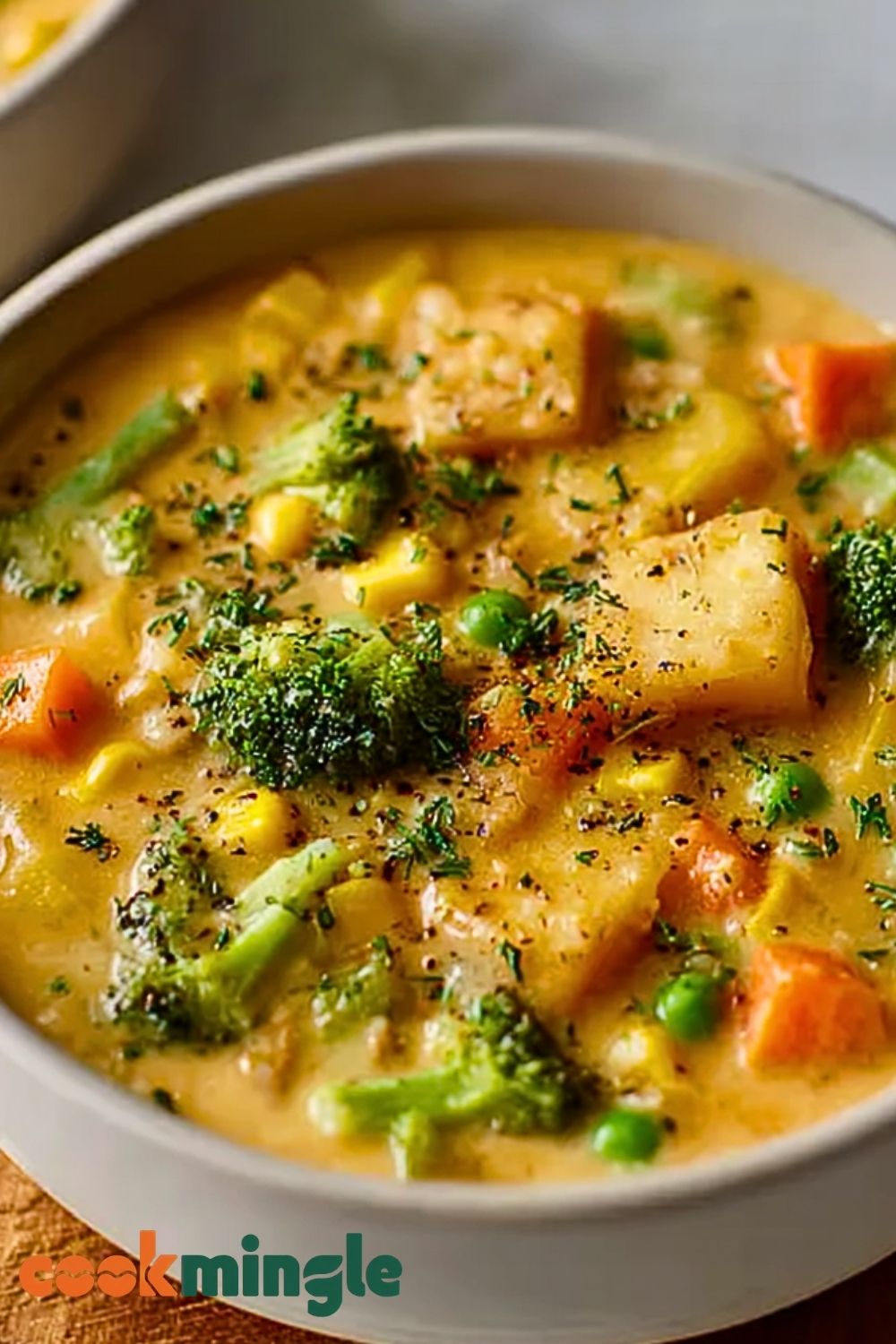 Veggie Pot Pie Soup - Cook Mingle