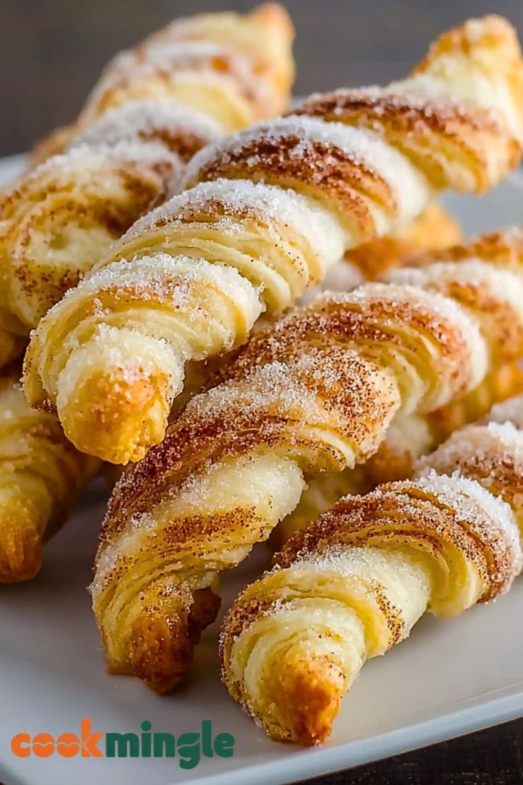 Baked Cinnamon Twists with Crescent Rolls - Cook Mingle
