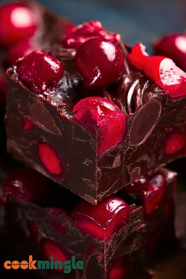 Dracula's Dark Cherry Fudge - Cook Mingle