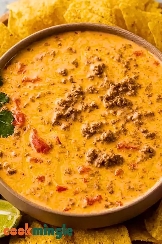 Mouthwatering Crockpot Rotel Dip With Ground Beef - Cook Mingle