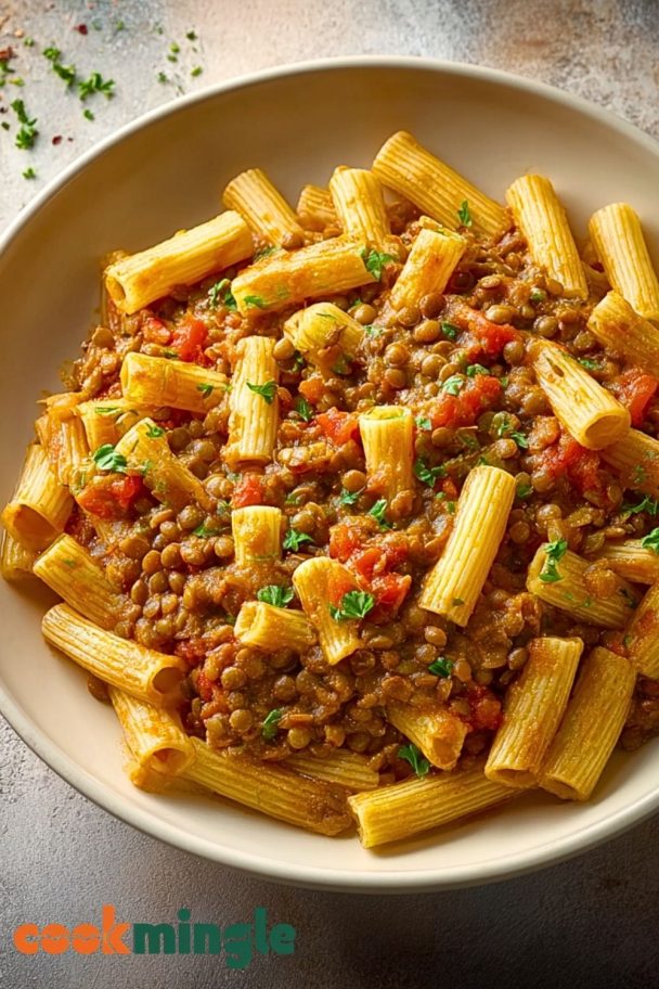 Nutritious Lentil Pasta Dish - Cook Mingle